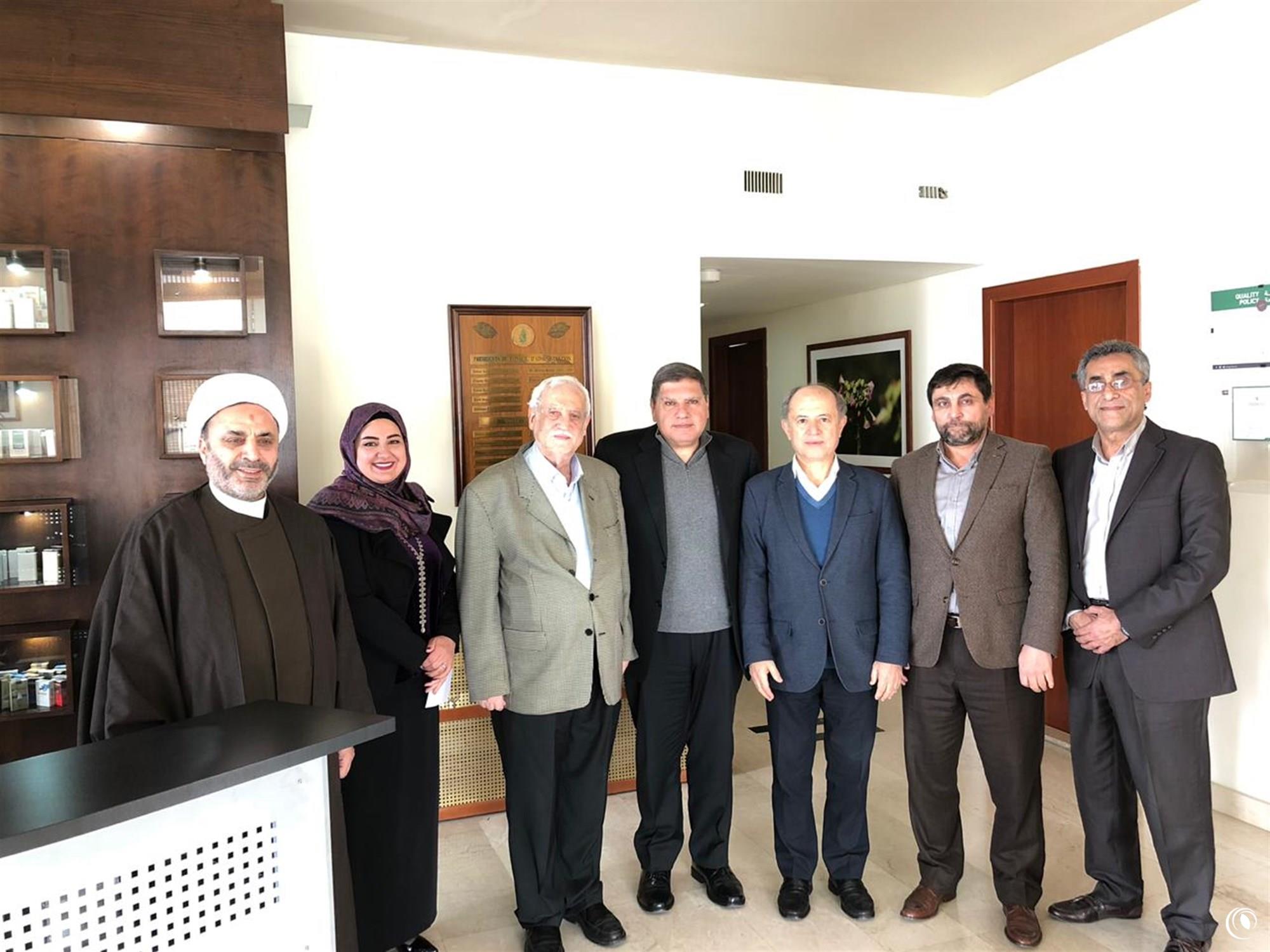 Engineer Seklaoui receives delegation from Al Mabarrat Charity Association