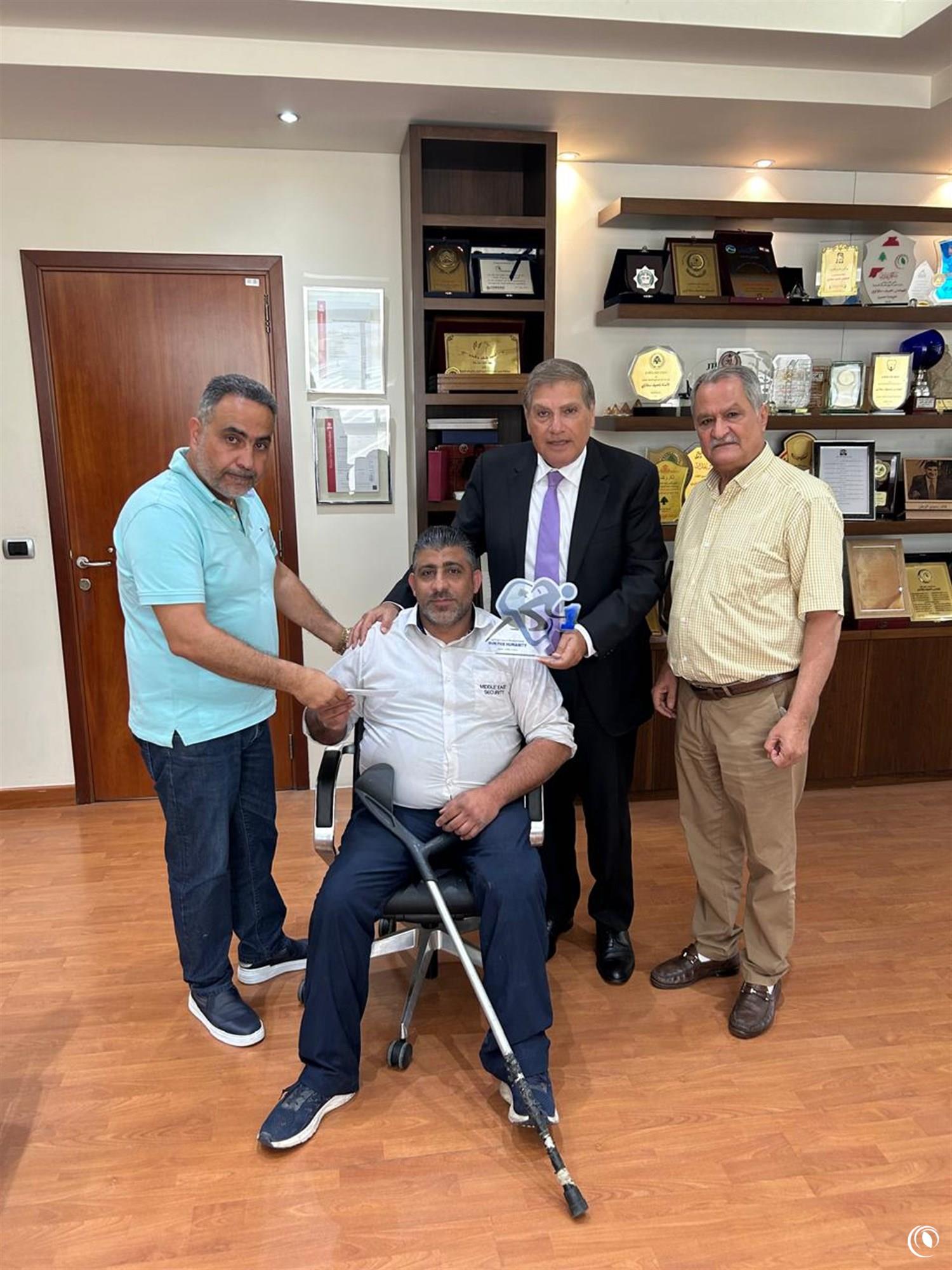 Seklaoui Honors the Regie runner Youssef Al Mawla, Winner in the ...