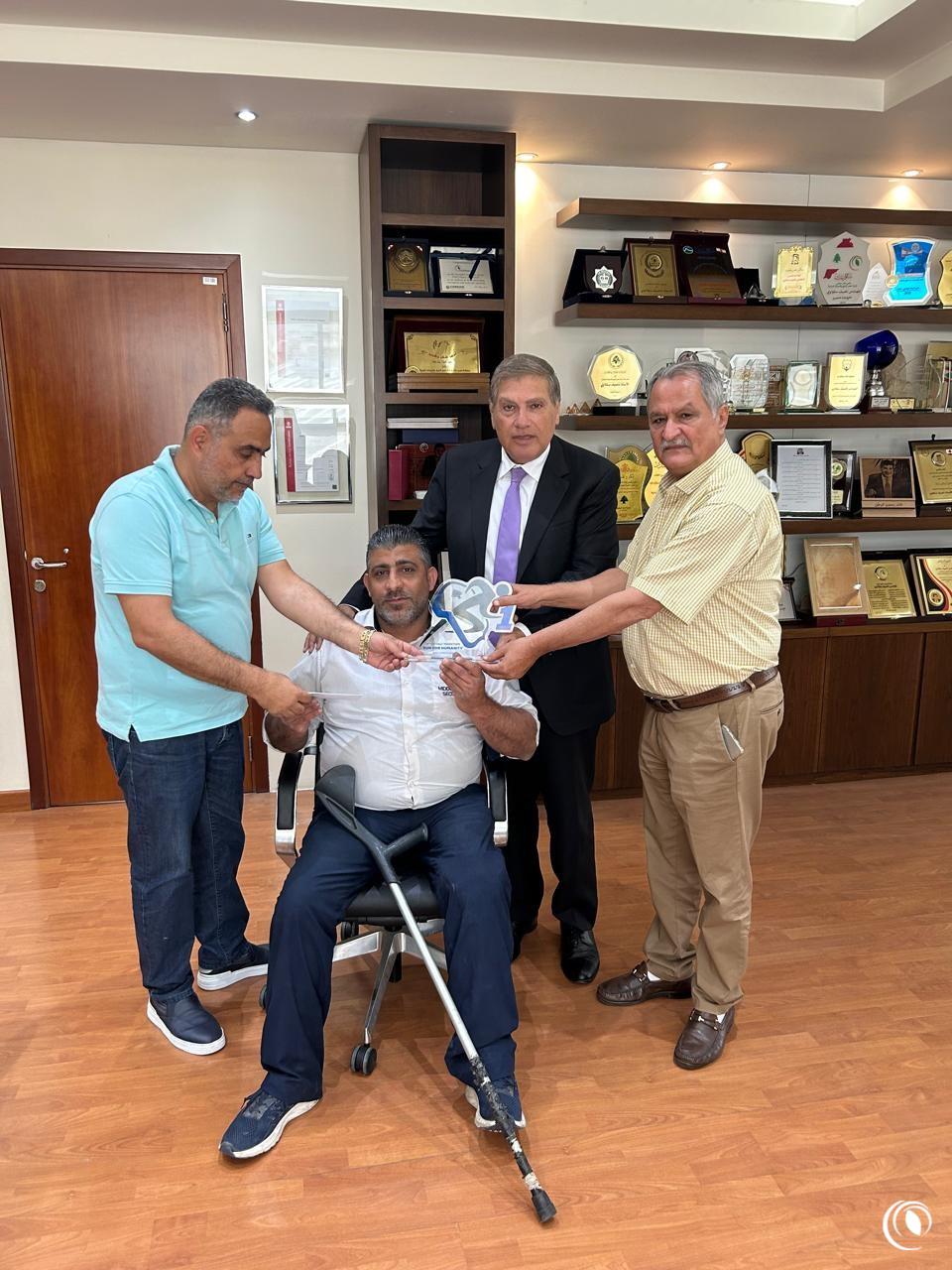 Seklaoui Honors the Regie runner Youssef Al Mawla, Winner in the ...