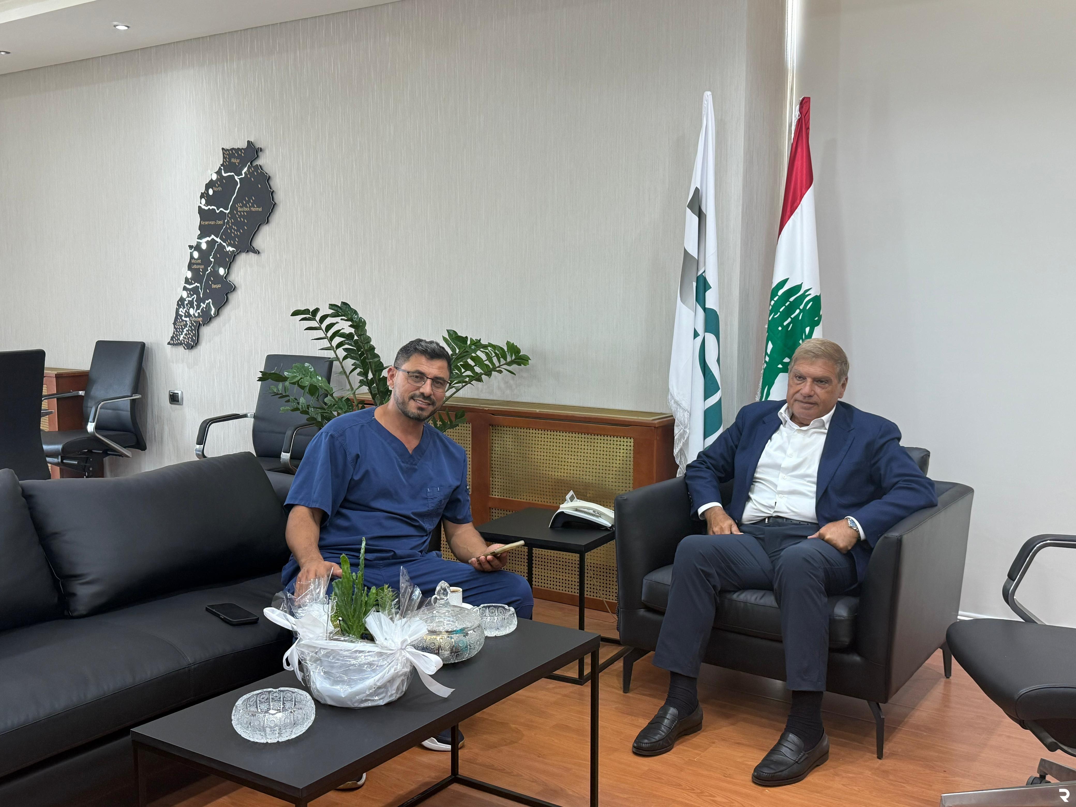 Seklawi meets with Abbassieh mayor and Residents of Southern Border ...